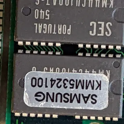 Two 16MB RAM simm modules for Music Samplers (KMM5324100) | Reverb