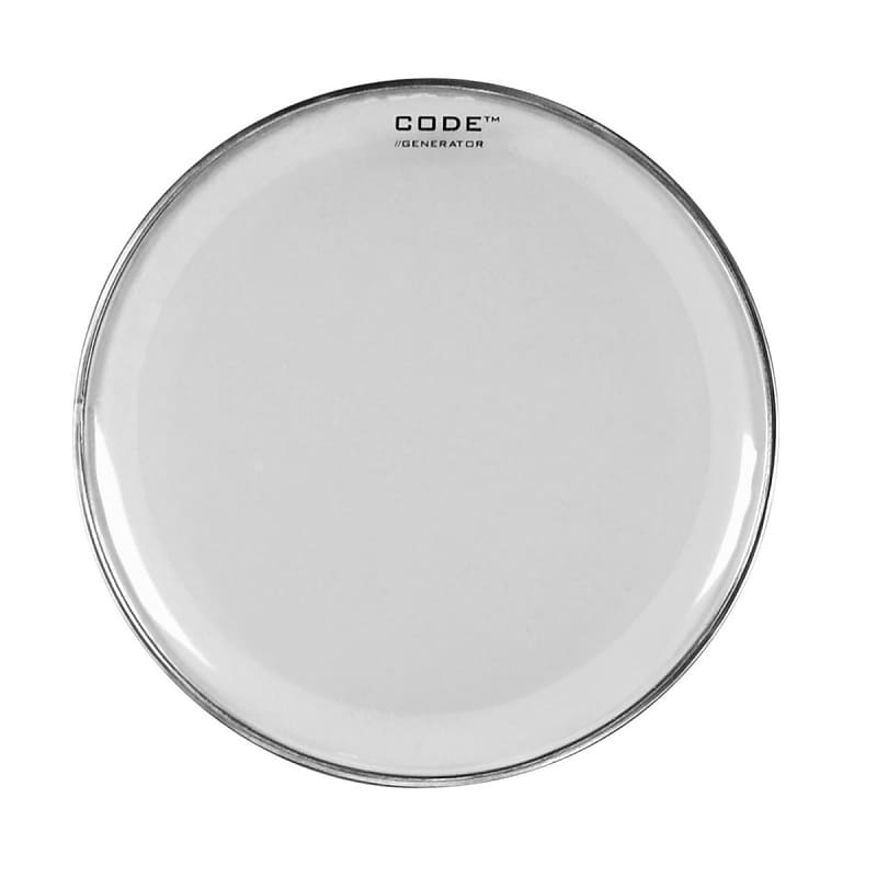 Code Generator Drum Head, Clear, 13" | Reverb