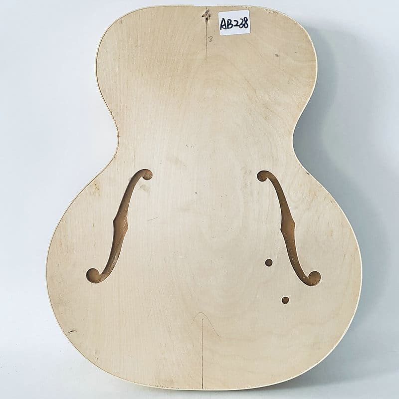 Custom Jazz Guitar Maple Unfinished Body DIY Project | Reverb