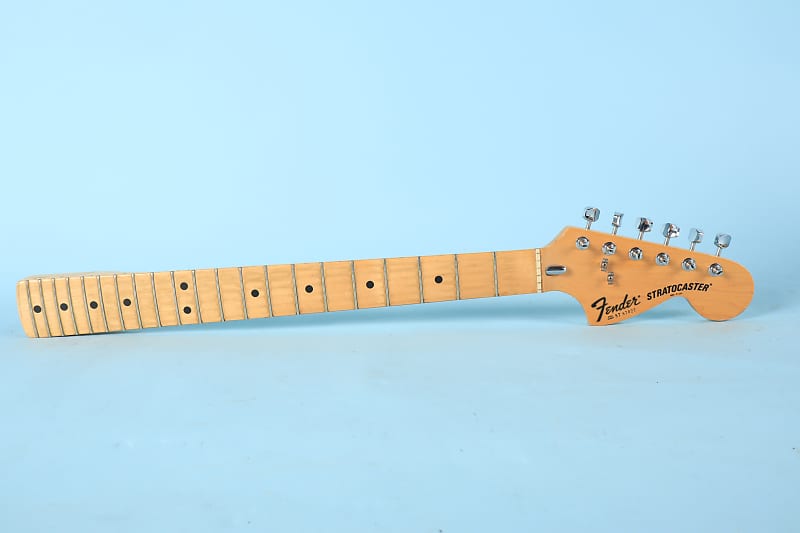 1977 Fender Stratocaster Strat Maple Neck Three Bolt 3 With | Reverb