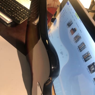 Califone Guitar 6 String Sunburst with Tremolo | Reverb