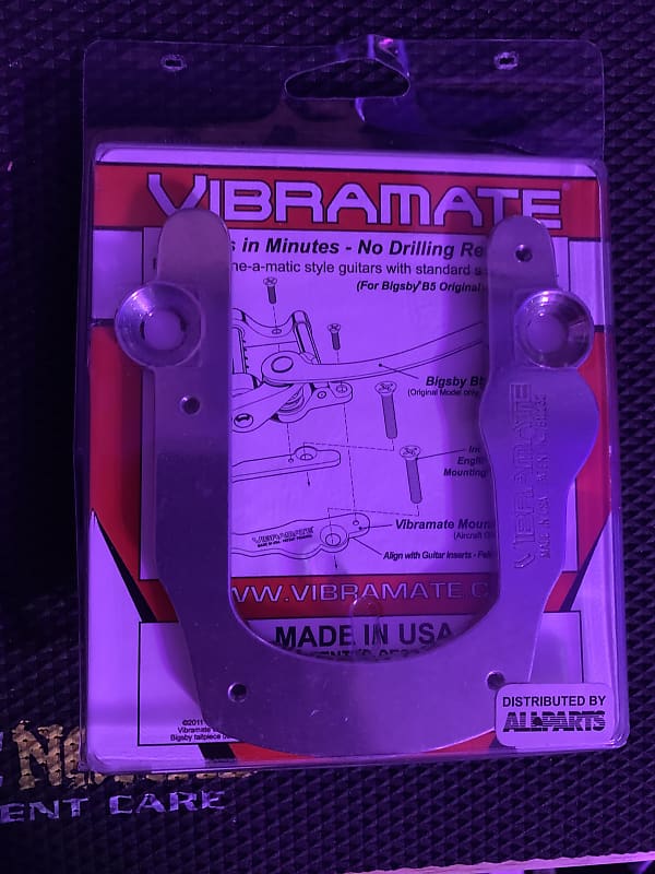 Vibramate V5 for bigsby 2010s - Chrome | Reverb