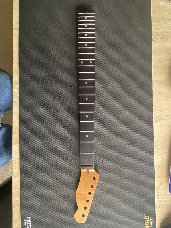 Telecaster Style Neck in Roasted Maple (Telecaster fit) - | Reverb