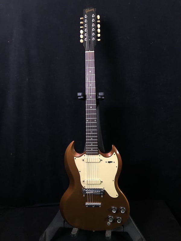 Gibson Melody Maker 12-string 1968 - Burgundy Mist | Reverb