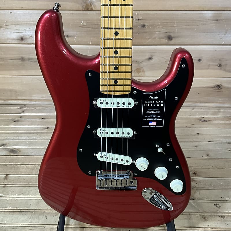 Fender American Ultra II Stratocaster Electric Guitar - | Reverb