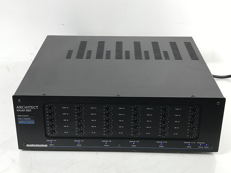 Audio Control Architect 860 12 Channel Power Amplifier | Reverb UK