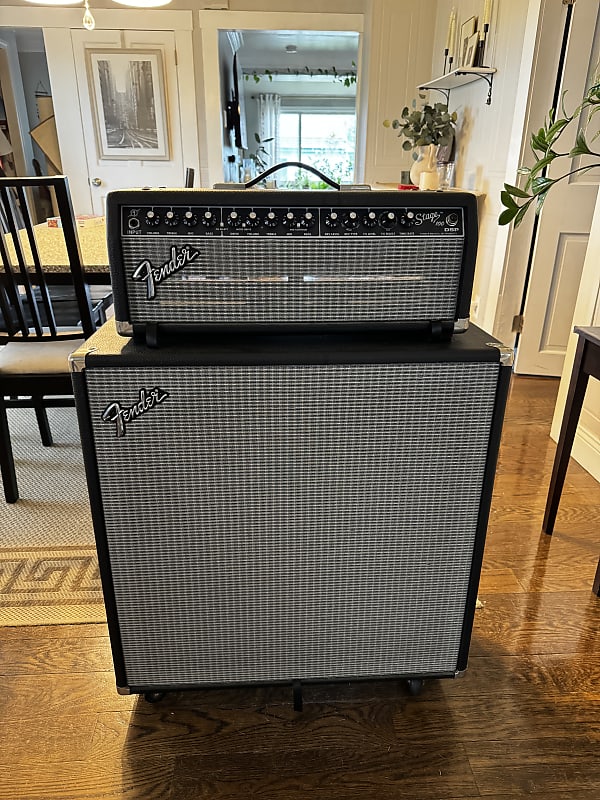 Fender Stage 100 DSP Head and Cab 2000s - Black | Reverb