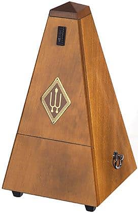 Wittner W813 Metronome Wooden Walnut Colour High Polish With | Reverb