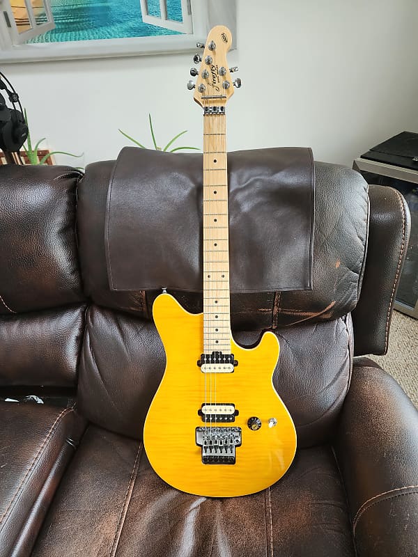 Firefly MN...EVH Copy 2023 - Yellow w/ upgraded locking | Reverb