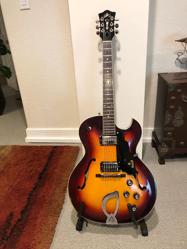 Guild T100 "Slim Jim" 1965 - Sunburst | Reverb