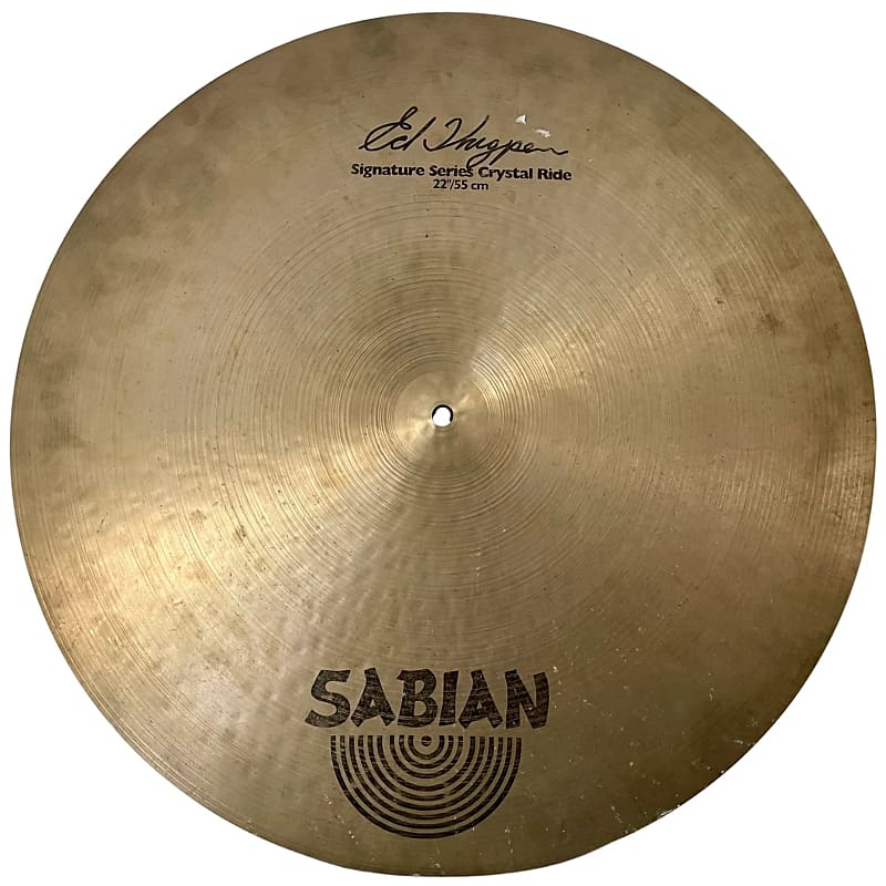 22" Sabian HH Signature Crystal Ride Cymbal - Dry, | Reverb