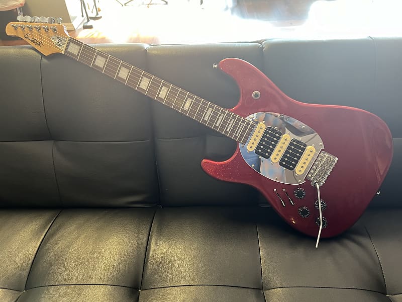Sawtooth ES Hybrid - Blood Red Sparkle | Reverb