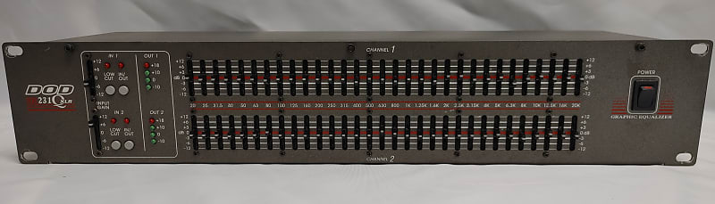 DOD SR231QX Dual Channel 31-Band Graphic Equalizer | Reverb