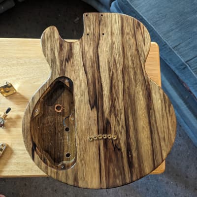 Warmoth Black Korina Gibson L5-s Style Body | Reverb