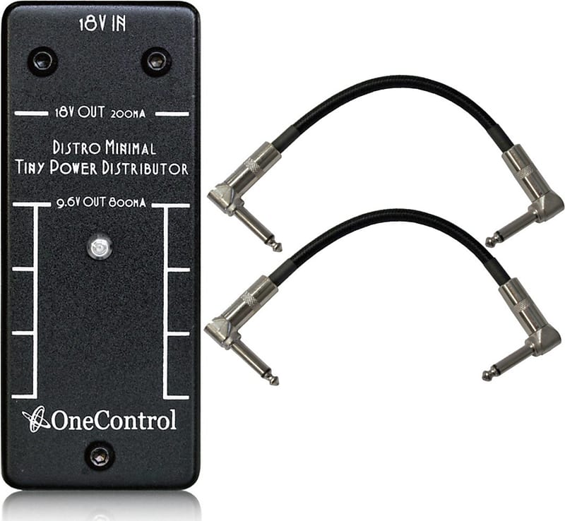 One Control Distro Minimal Pack Compact Power Supply w/ 2 | Reverb