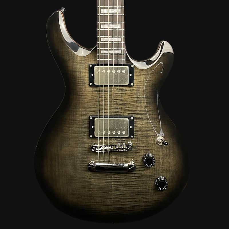 Cort M600 Electric Guitar in Trans Black Burst w/ Gigbag | Reverb