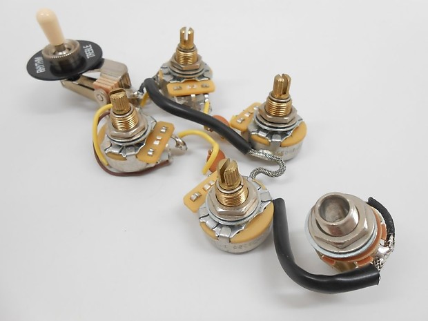 Gibson 300K Volume 500K Tone Pots Switchcraft 3-Way OEM 2008 | Reverb