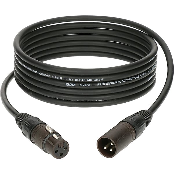 M1FM1K0500 KMK Microphone Cable XLR, 5m, Klotz | Reverb
