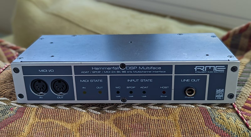 RME Hammerfall Multiface 36 Channel 24-bit/96kHz Audio | Reverb