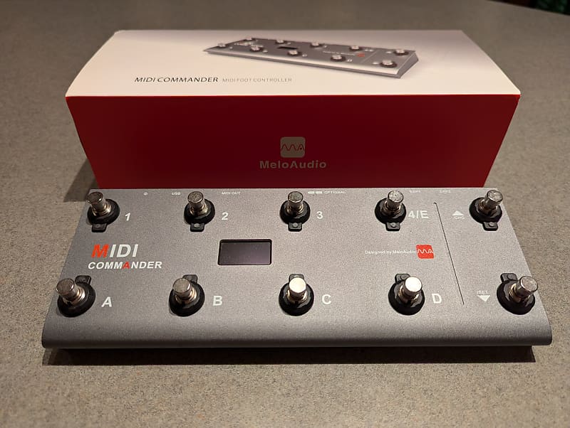 MeloAudio Midi Commander - Grey - excellent w/ box! | Reverb