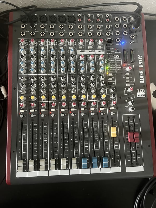 Allen & Heath ZED-12FX 12 2 Channel Mixer with | Reverb Deutschland
