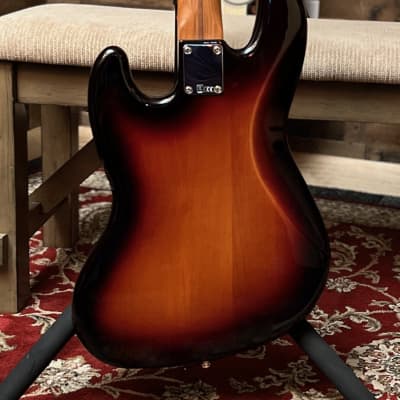 Fender Partscaster Jazz Bass w/ Deluxe Hard Case - 3 Tone | Reverb