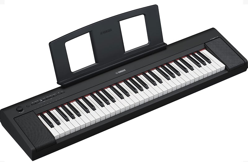 Yamaha 61-Key Piaggero Ultra-Portable Digital Piano, Black | Reverb