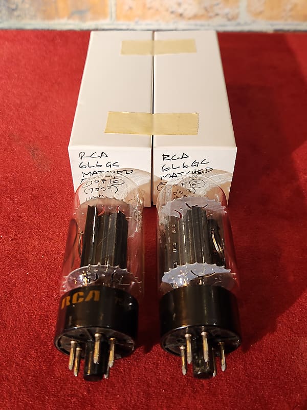 RCA 6L6GC Power Tube Pair | Reverb