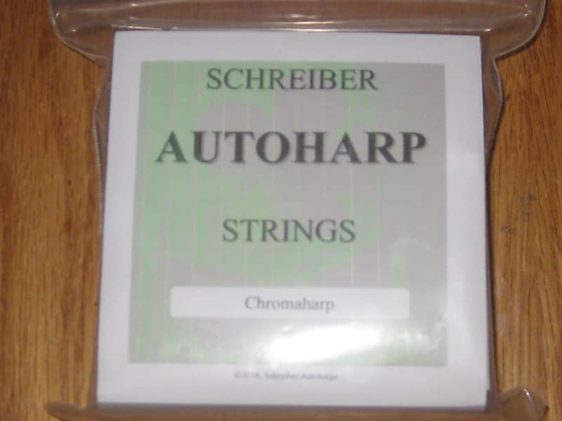 Schreiber Chromaharp Autoharp Strings Formerly Fladmark Full | Reverb