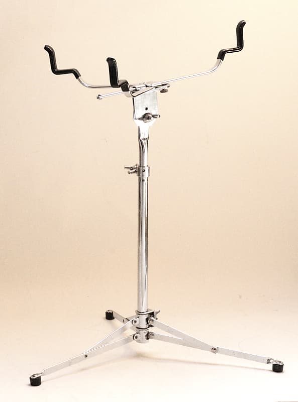 Gretsch Snare Drum Stand, Flat Base, No. 4983, Riveted Rubber | Reverb