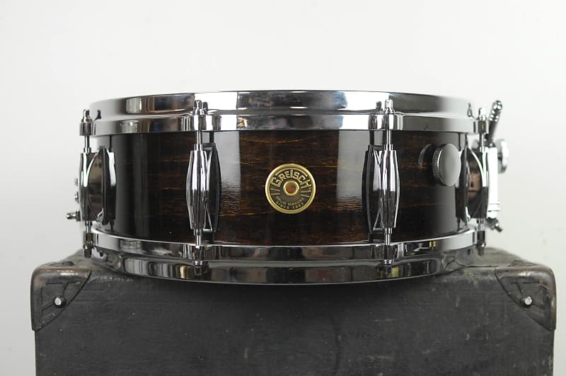 Gretsch USA Custom 5x14 Antique Maple Gloss Snare Drum | Reverb