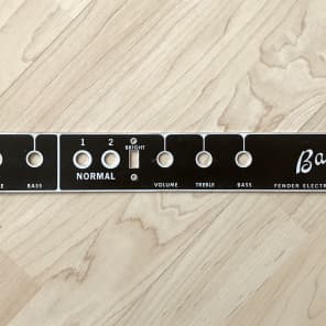 Fender Bassman Faceplate | Reverb