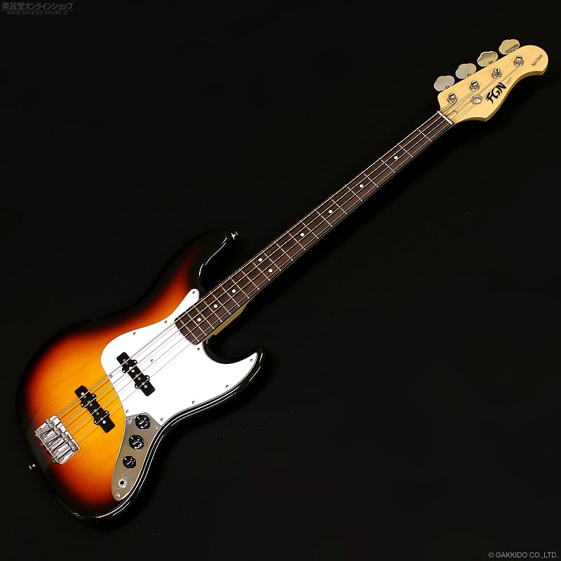 Fujigen FGN Basic Classic Series Jazz Bass, 3-Tone | Reverb Australia