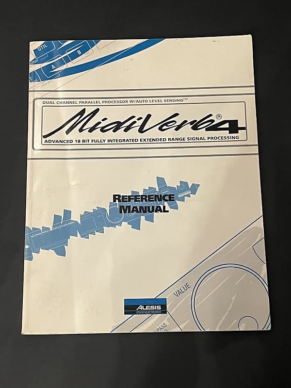 Alesis MidiVerb 4 Advanced 18 Bit Fully Integrated Extended | Reverb