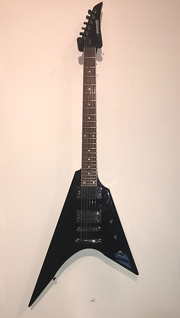 Fernandes V Hawk 2016 Black | Reverb