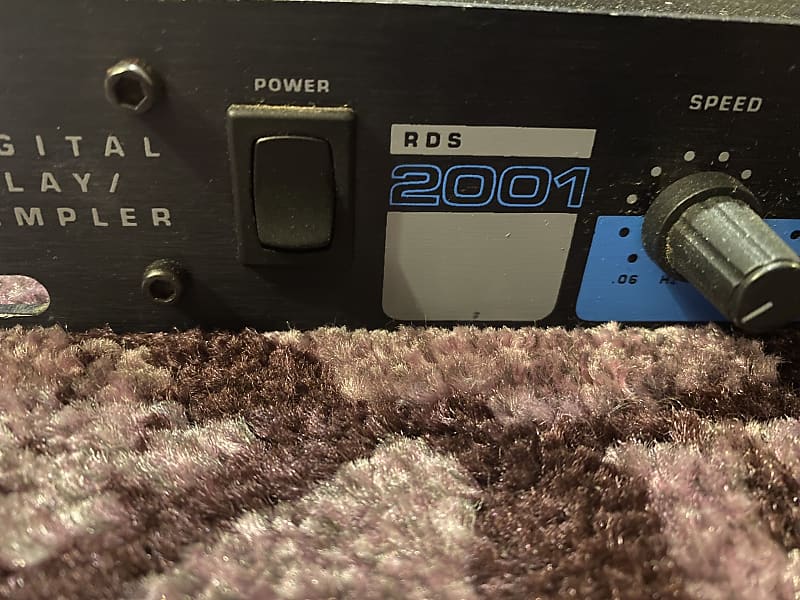 DigiTech RDS-2001 Digital Delay/ Sampler 80’s-90’s - Black | Reverb