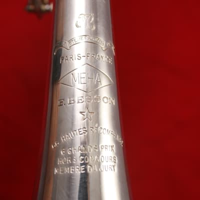 Kanstul Besson MEHA C trumpet 1986 - Silver | Reverb