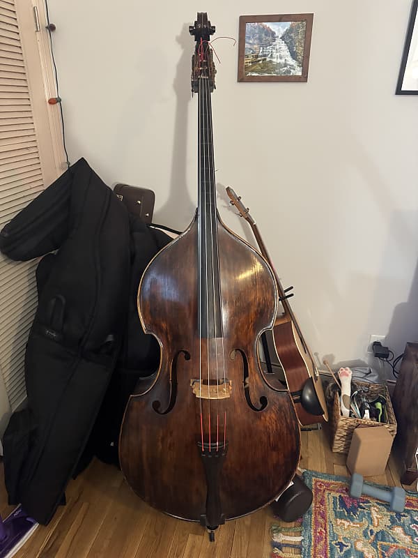 Rumano Solano Bass Fully Carved Flat Back Czech Style 3/4 | Reverb