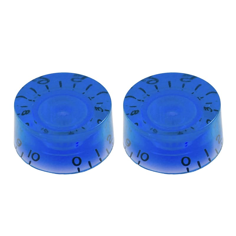 Allparts PK-0130 Set of 2 Vintage-style Speed Knobs - Blue | Reverb