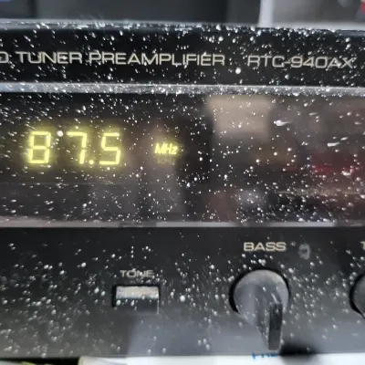 Rotel Rtc 940ax Am/fm Tuner Pre Amplifier | Reverb