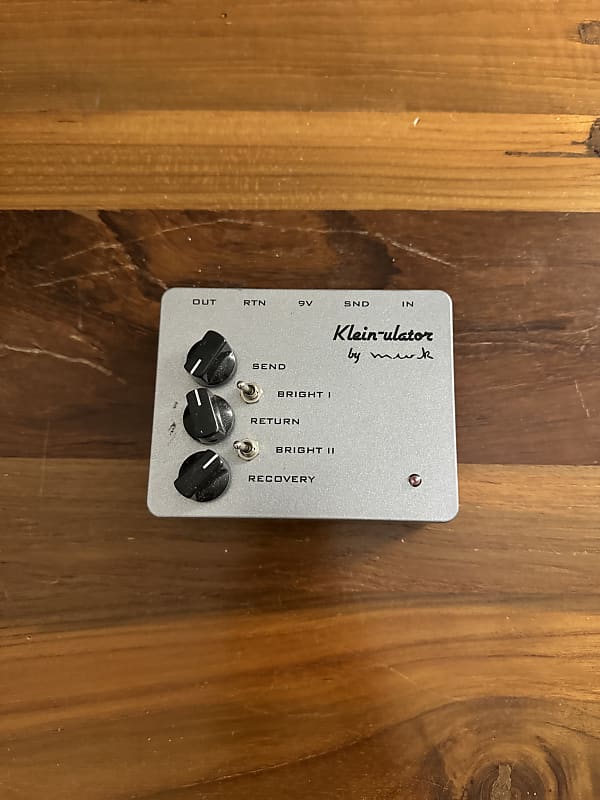 The Rig Doctor Mini Klein-ulator Buffered FX Loop - Silver | Reverb