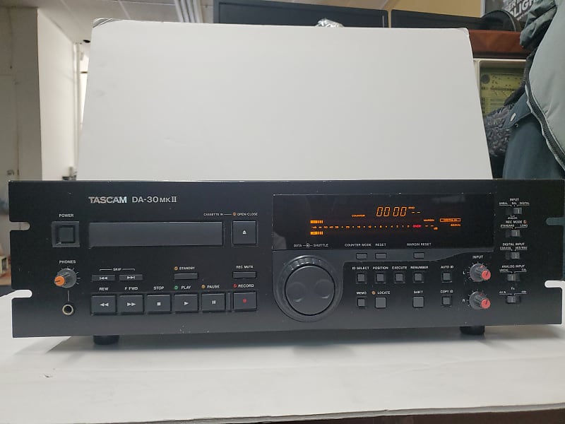 Working!! Teac Tascam DA-30 MKII Professional Digital DAT | Reverb