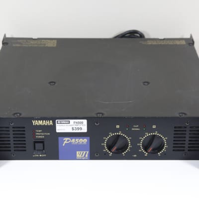 YAMAHA P4500 2 CHANNEL 460W STEREO POWER AMPLIFIER | Reverb
