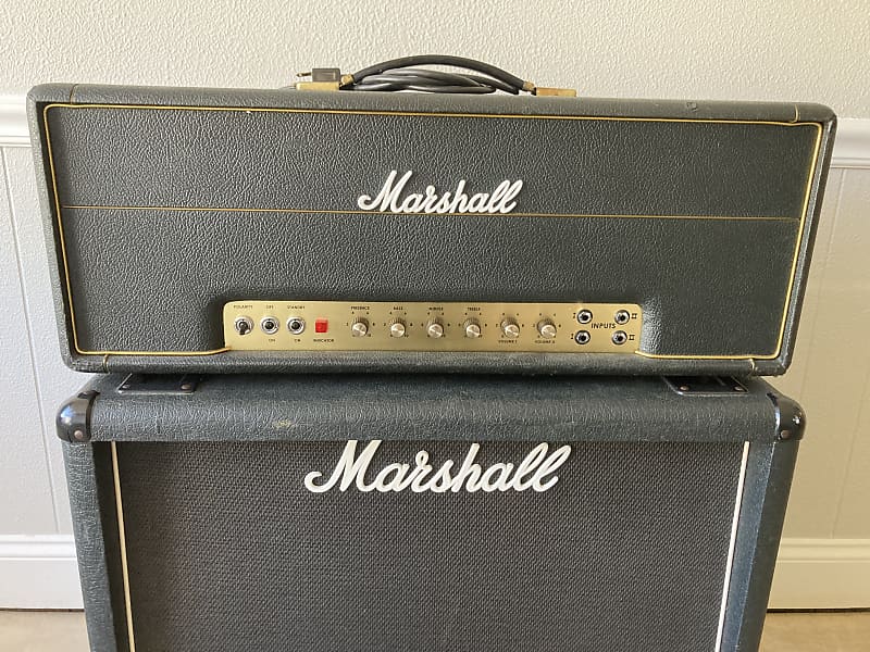 1974 Marshall JMP 50 Watt Bass Head (Model 1986) | Reverb