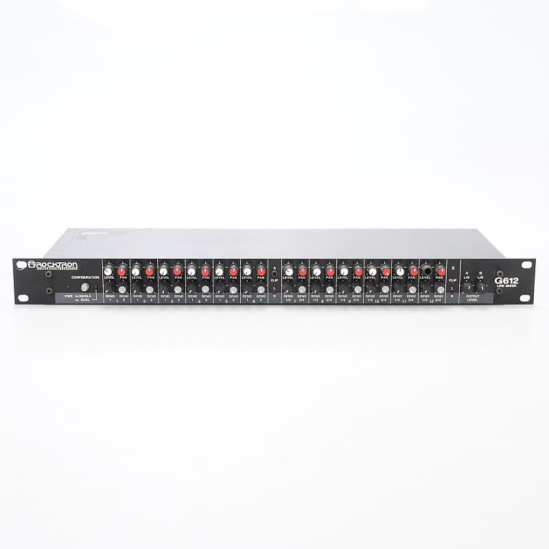 Rocktron G612 12-Channel Stereo Line Mixer Owned by Toto | Reverb