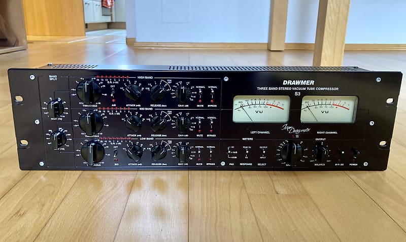 Drawmer S3 Three Band Stereo Vacuum Tube Compressor | Reverb