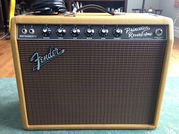 Fender '65 Reissue Princeton Reverb Limited Editon 2016 Tweed | Reverb