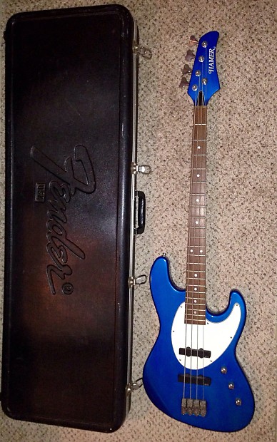 Hamer Cruise electric bass guitar 2tek bridge made | Reverb Australia