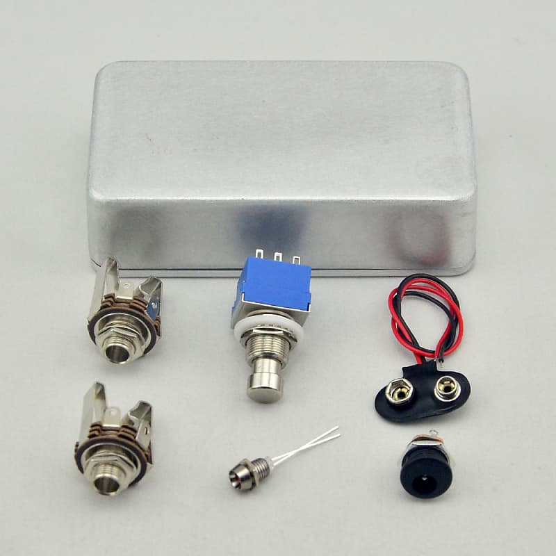 1590B Hammond Aluminum Metal Stomp Box Case Enclosure and | Reverb