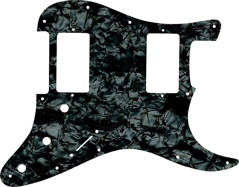 WD Custom Pickguard For Dual Humbucker Fender Stratocaster | Reverb